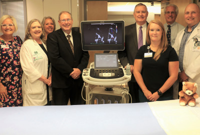 Local church helps fund new echocardiogram at Hoops Family Children’s ...
